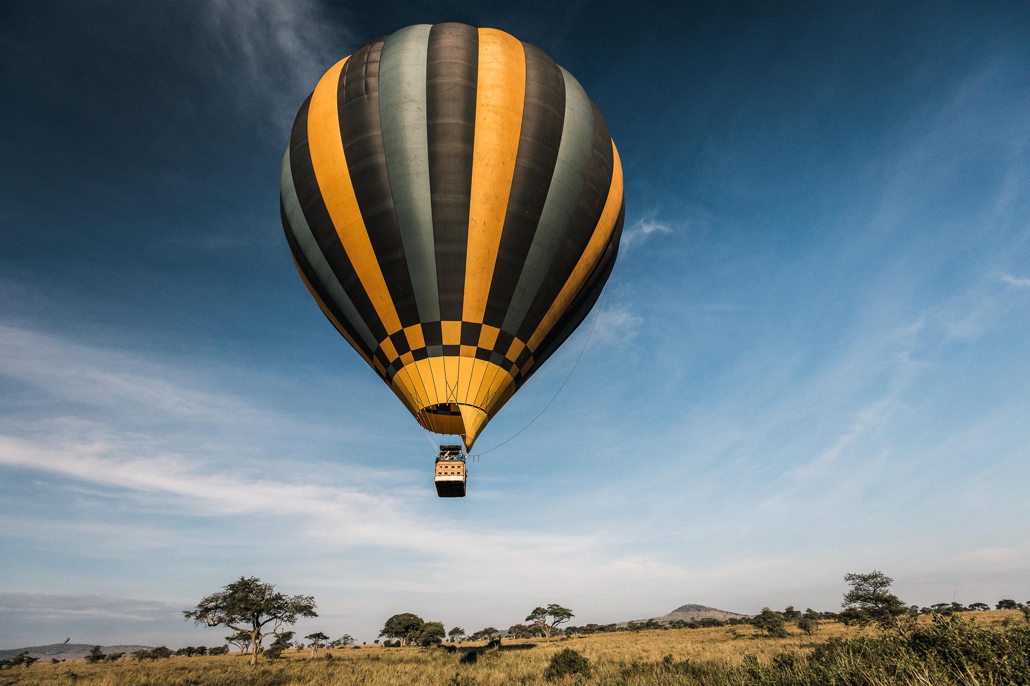 Lifetime experience with Serengeti balloon safari